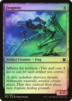 MTG FOIL Frogmite - Modern Masters 2015 #215 | eBay