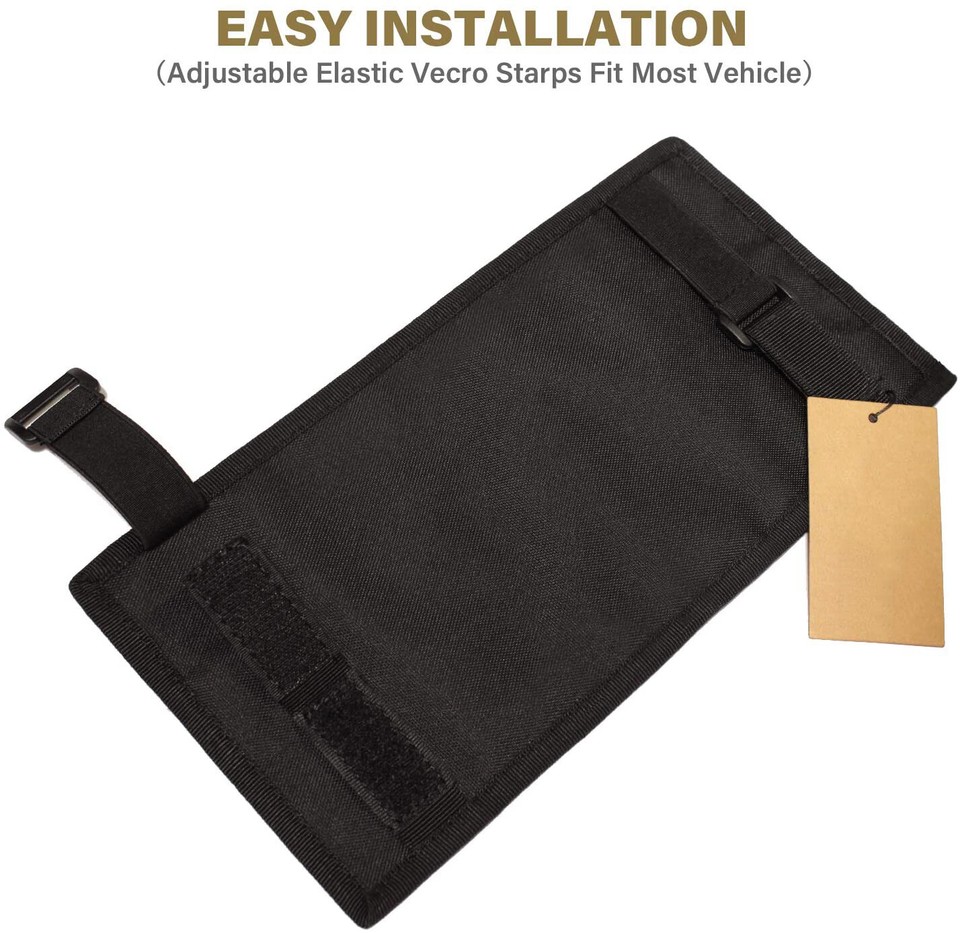 MOLLE Tactical Car Visor Organizer Truck Visor Organizer Webbing ...