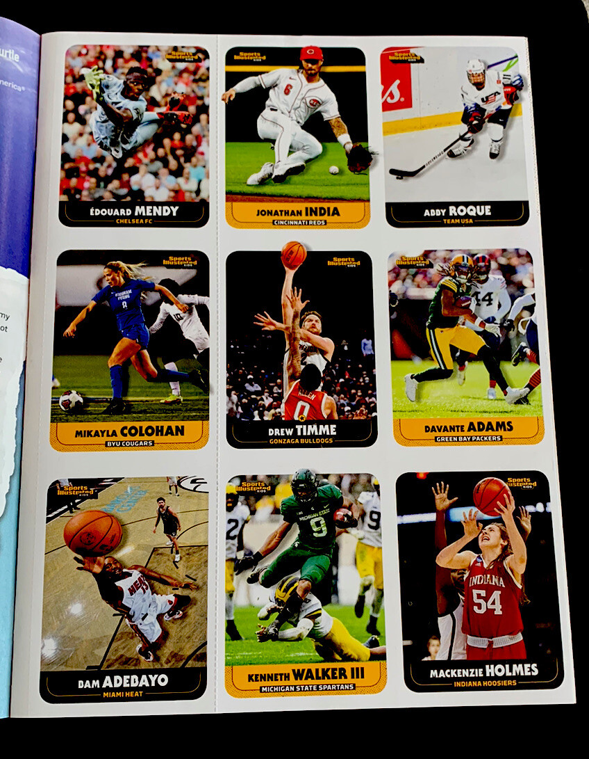 Ken Walker Rookie 2022 JanFeb Sports Illustrated Si for Kids Timme Full ...