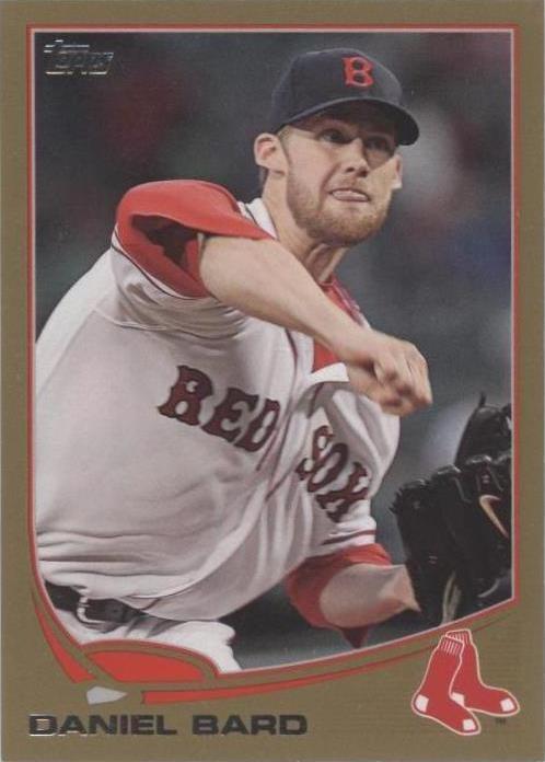 2013 Topps Update Series - Daniel Bard #US149 Gold /2013 for sale ...