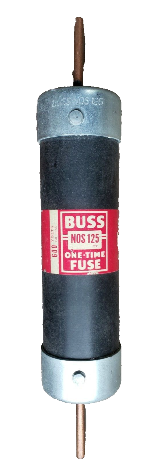 (QTY:3) Bussmann BUSS NOS 125 Amp Fuse One-Time 600V | eBay