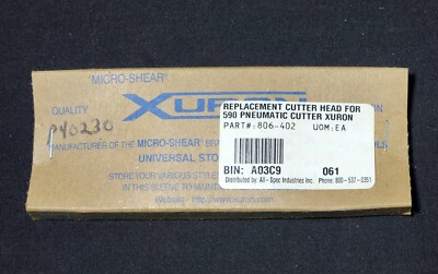 Xuron Micro-Pneumatic Cutter (590) Replacment Head | eBay