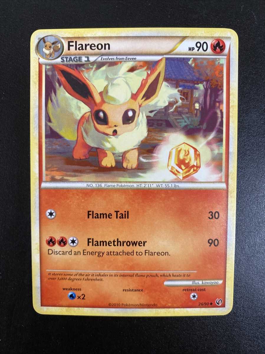 Original Flareon Card FLAREON EX FULL ART?! EPIC POKEMON CARDS POKEMON