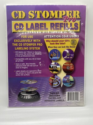 CD Stomper Pro CD Label Refills | eBay