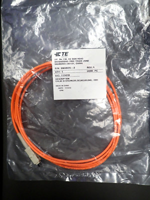 TYCO SC-SC MULTIMODE FIBER OPTIC CABLE 2 METER ROHS 5504970-4 | eBay