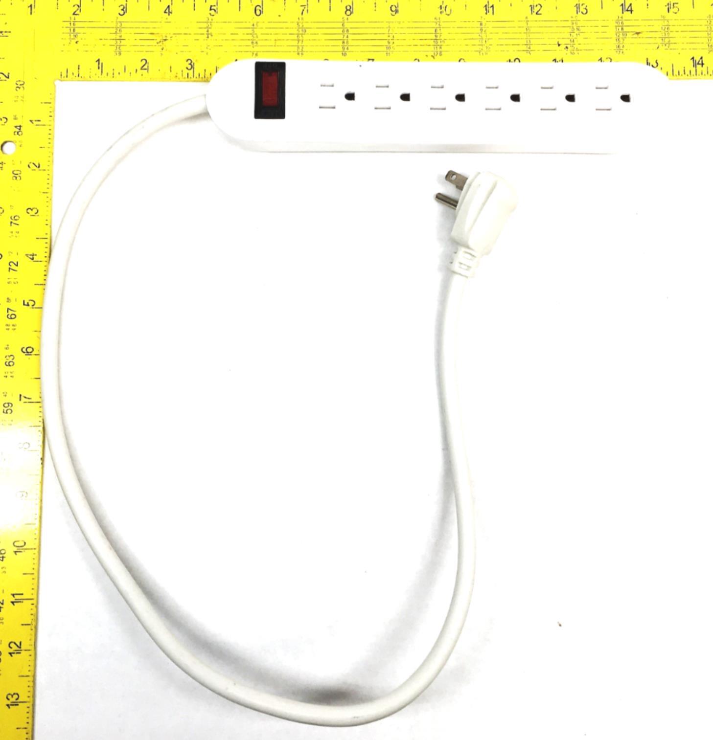 Intertek 15A 125VAC 60Hz 1875W 6 Outlet Power Strip 5009873 [Lot of 3 ...