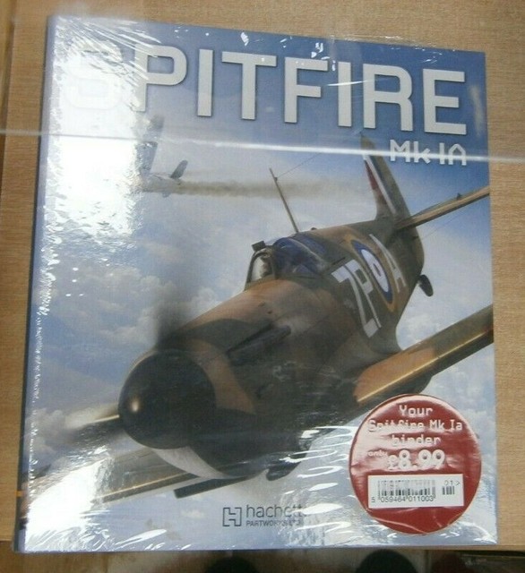Hachette Build a Model Spitfire MK Ia Scale 1 18 Partwork Binder for ...