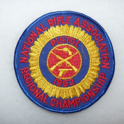 Original NRA National Rifle Association 1963 Regional Pistol ...