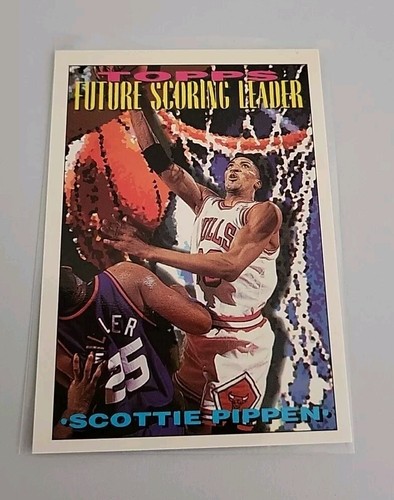 SCOTTIE PIPPEN NBA CARD UPPER DECK MVP 1999-00 # 57 ROCKETS CHICAGO ...