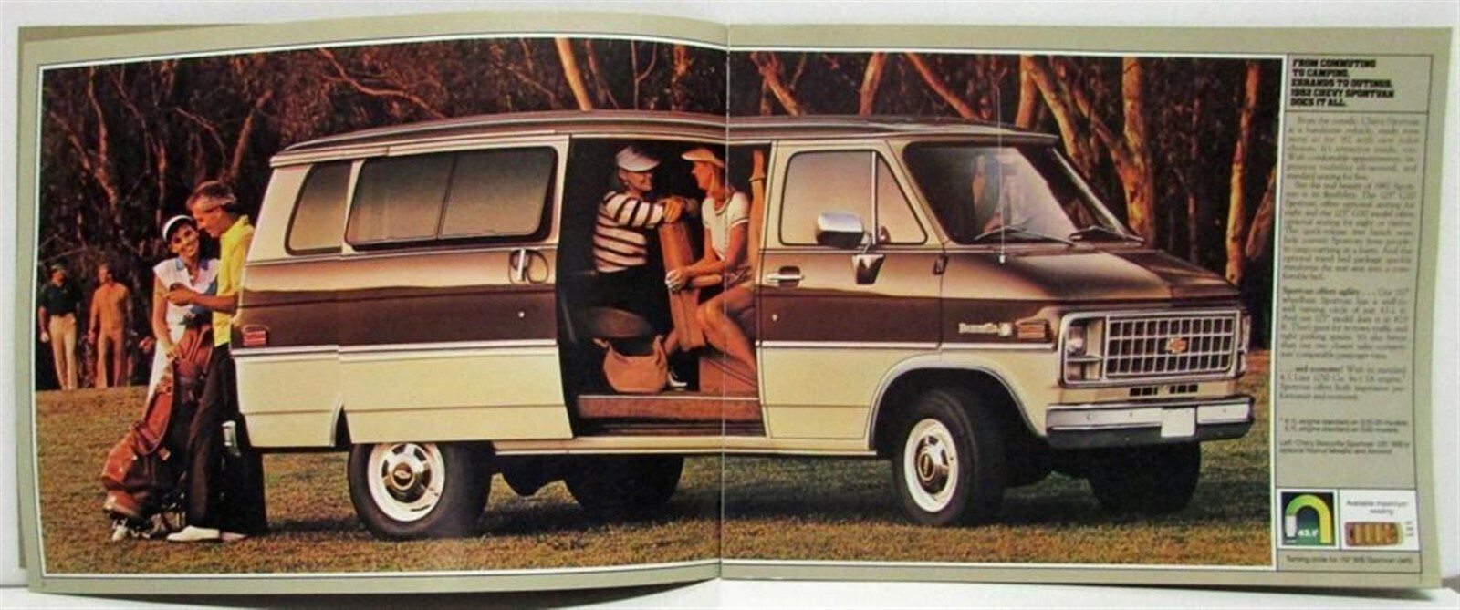 1982 Chevrolet Vans Sportvan Hi-Cube Step-Van Sales Brochure | eBay