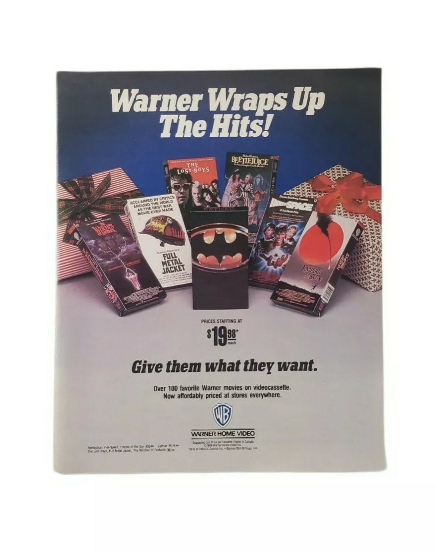 Warner Home Video Vhs