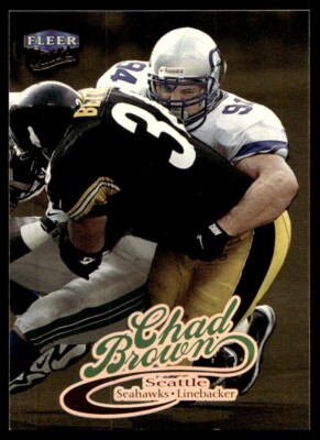 1999 Ultra Gold Medallion Chad Brown G35 Seattle Seahawks #215G | eBay