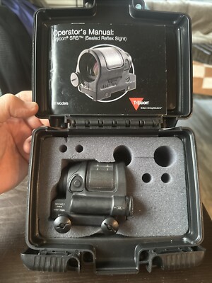 Trijicon SRS Sealed Reflex Sight, Solar Powered, Battery Backup, Minty ...