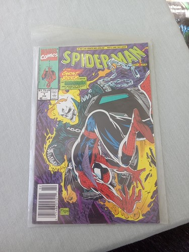 Spider-Man #7 (1990) McFarlane ~ Ghost Rider Todd McFarlane Marvel ...