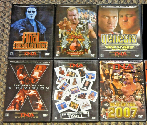 BEST OF TNA IMPACT WRESTLING DVD 2006 Against All Odd Final Resolution ...