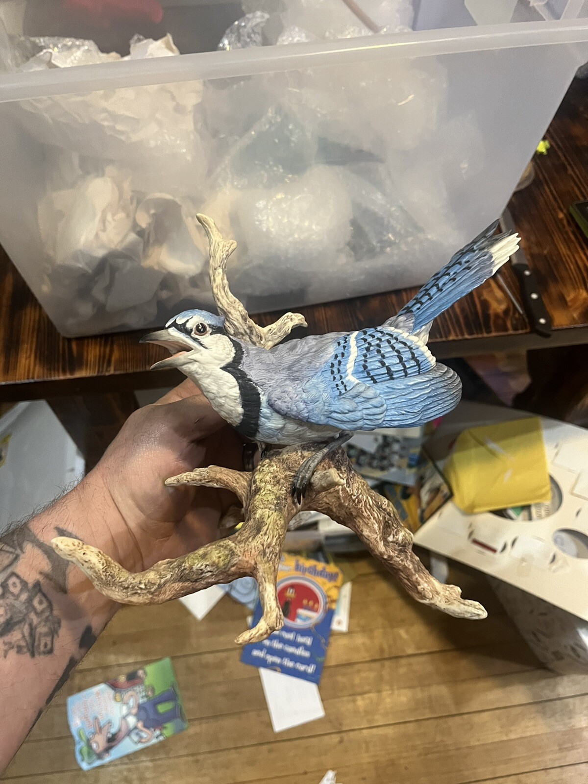 Boehm Porcelain Blue Jay 40324 | eBay