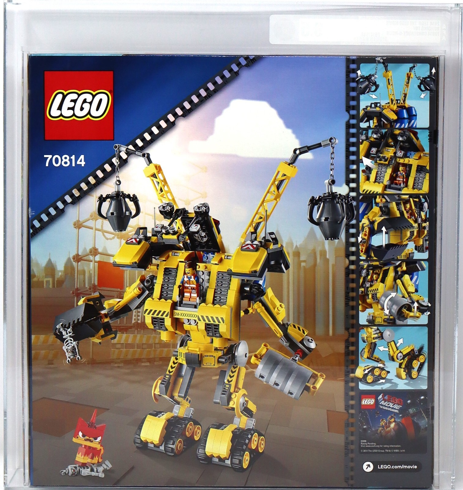 LEGO The LEGO Movie: Emmet's Construct-o-Mech 70814 AFA Graded 9.5 ...