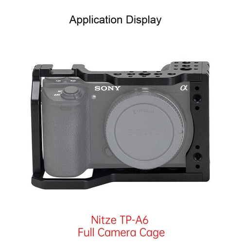 Nitze TP-A6 Full Camera Cage Fit For Sony A6000 A6300 A6400 A6500 ...