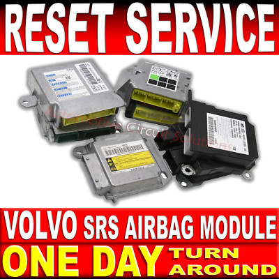 ALL VOLVO SRS AIRBAG CONTROL MODULE *RESET REPAIR SERVICE* | eBay