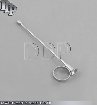 NEW Iowa Trumpet Pudendal Needle Guide, 5.5'' inch Surgical Dentist ...