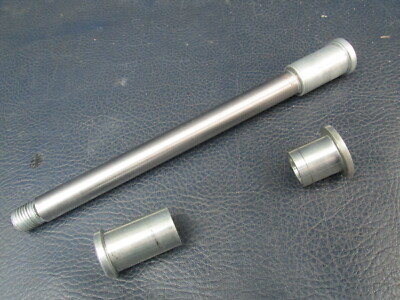 Kawasaki EX500 Ninja 500 1992 - 2009 EN500 Front Axle w Spacer & Nut | eBay