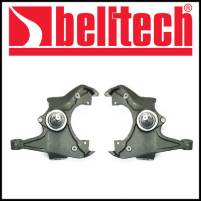 Belltech -3" Front Drop Spindle Set 89-00 Silverado Sierra C2500/C3500 ...