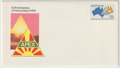 1981 Australia Pre-Stamped Envelope - 50th Ann Founding of APEX - 22 ...