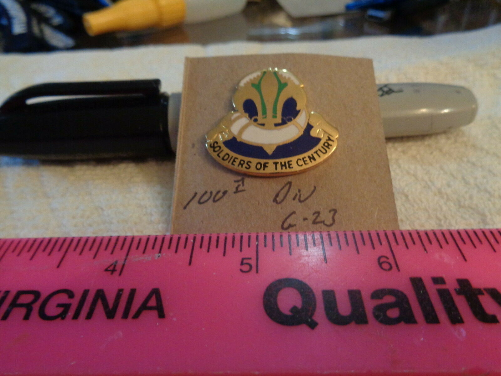 100th Division G-23 Unit Crest, DI, DUI (DRAW#9) | eBay