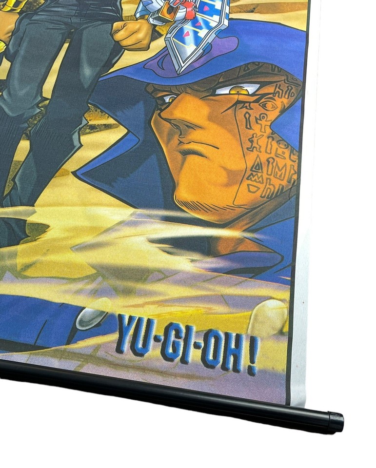 Vintage Yu-Gi-Oh Marik Ishizu Ishtar Odion Rishid Scroll Fabric 31”x42 ...