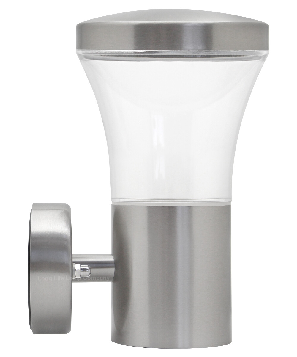 Modern LED Stainless Steel Single Wall Light Outdoor Garden Wall Lamp ...