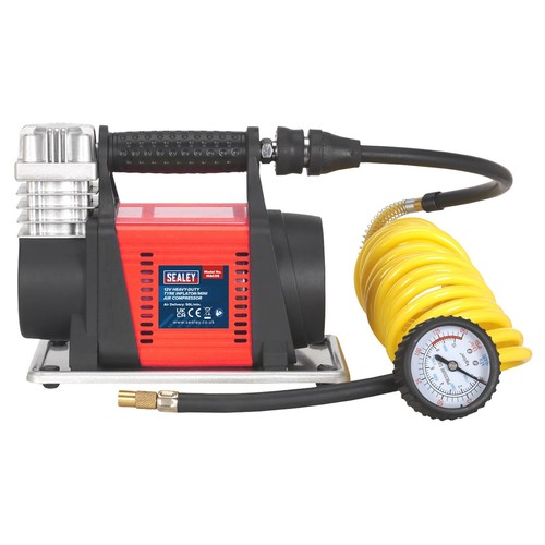 Sealey Tyre Inflator/Mini Air Compressor 12V Heavy-Duty | eBay UK