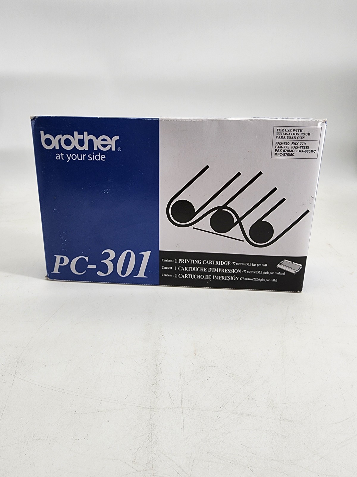 Brother PC-301 Printing Cartridge 1 Cartridge Only - FAX-750, 770, 775 ...