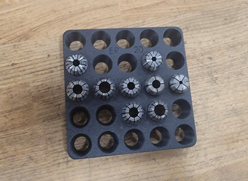 (2pack)ER-20 Collet caddy/Tray store and organize your toolbox sort ...