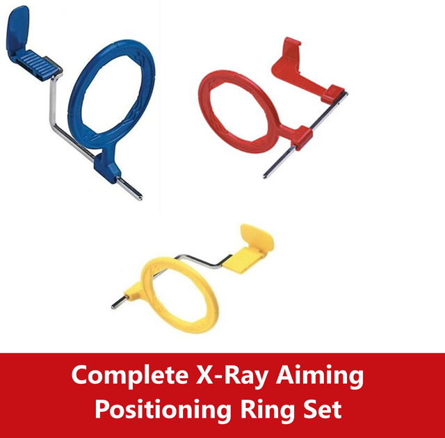 Complete Bitewing X-ray Aiming Ring Color Coded Rinn XCP Style Red ...