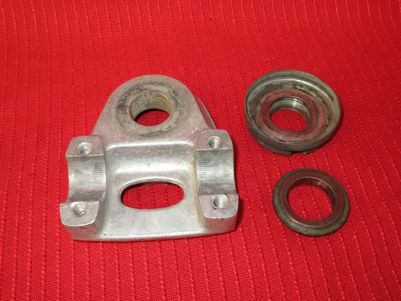 Honda C90 CT90 front steering stem handlebar holder clamp # 53132102000 ...