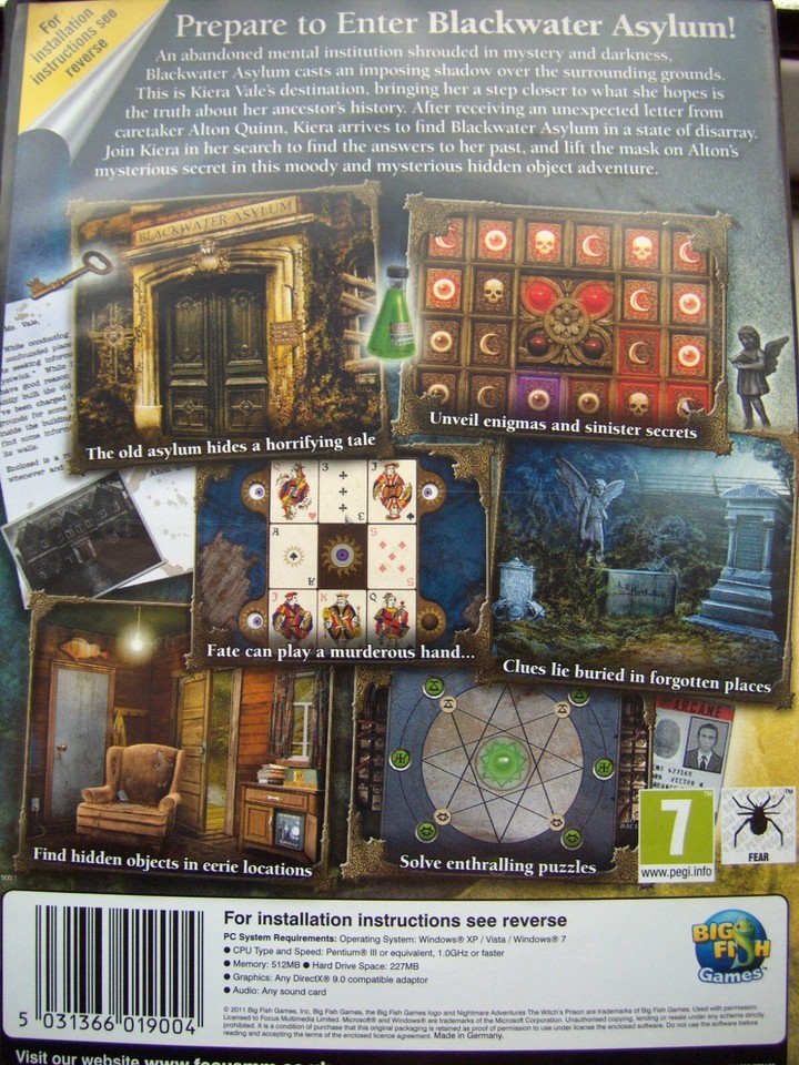 THE MYSTERY OF BLACKWATER ASYLUM--THE WITCH'S PRISON---HIDDEN OBJECT ...