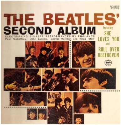 LP The Beatles The Beatles Second Album GATEFOLD + INSERT NEAR MINT ...