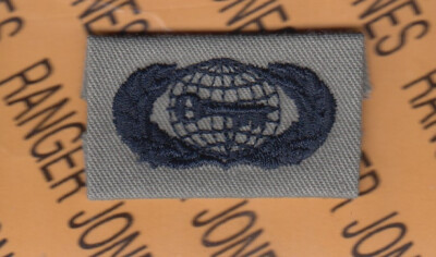 USAF Air Force Intelligence Qualification AFBU ~2" cloth badge patch B ...