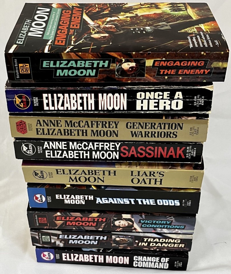 Lot of 9 Elizabeth Moon Novels Books SciFi Fantasy PB | eBay