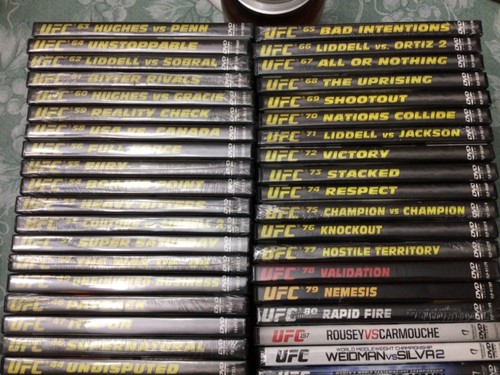 UFC DVD LOT OF 10 Pick and Choose (See list below) | eBay