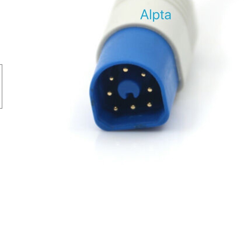 Philips HP M4735A Spo2 Sensor Extension Adapter Cable 8pin Turn to ...