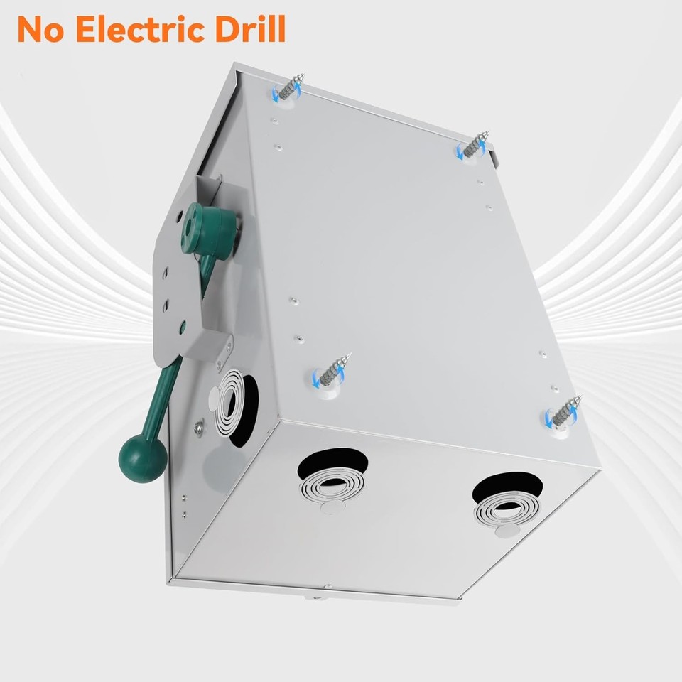 200A Generator Transfer Switch,48000W General-Duty Double-Throw Safety ...