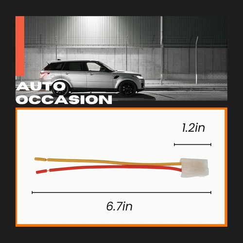 4Pack Universal Cooling Fan 2 Terminal Pigtail Plug Wire Harness ...