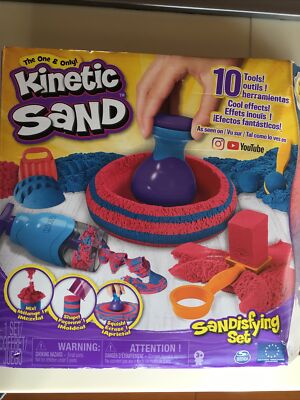 Kinetic Sand 2lb Sand and Tools Sandisfying Play Set | eBay