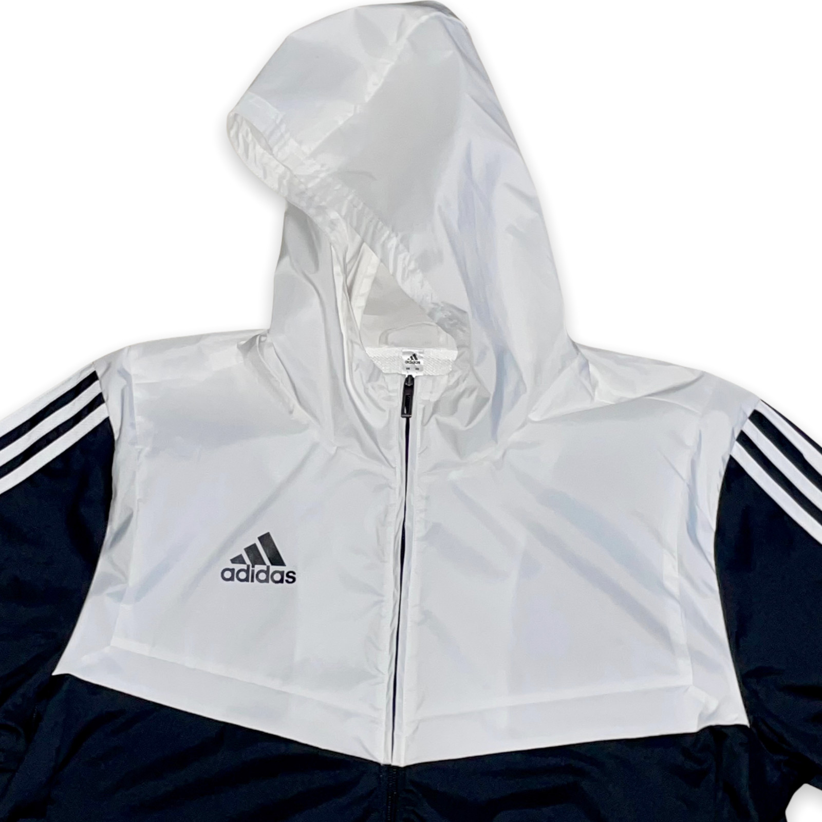 Rare Adidas Windbreaker Nylon Glanz Shiny Silky Jacke… - Gem