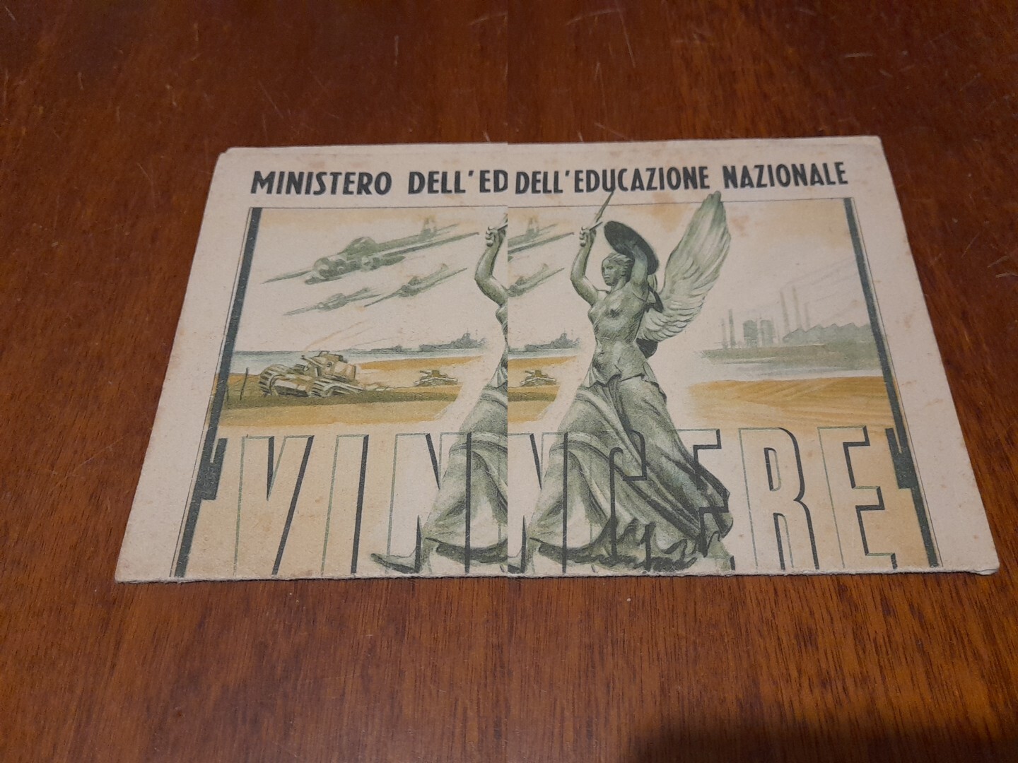Gioventù Italiana del Littorio - pagella scolastica (1942) Potenza ...
