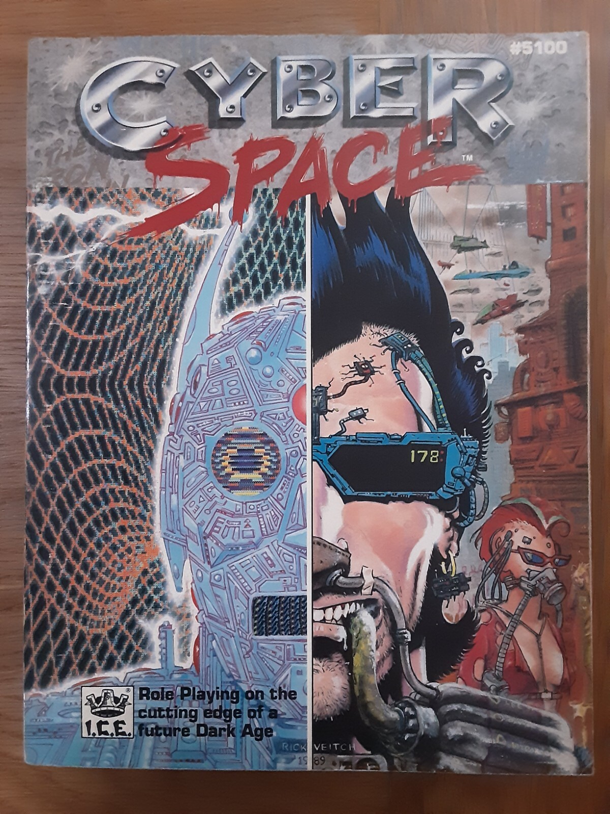 CyberSpace, RPG Role-Playing Game, ICE #5100, Vintage 1989 | eBay