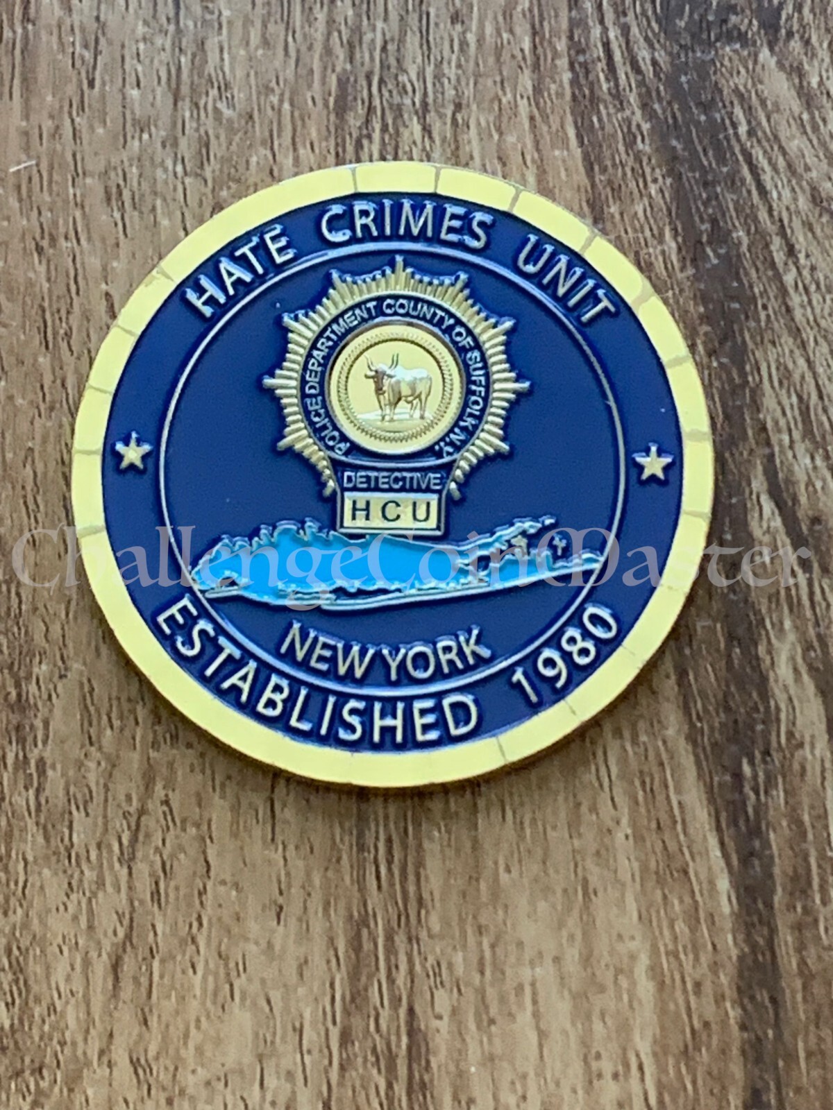 F1 Suffolk County Police Hate Crimes Unit New York State CHALLENGE COIN ...