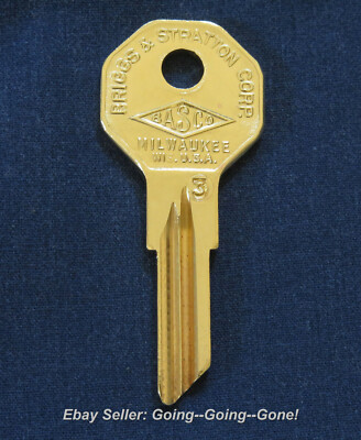 ORIGINAL BASCO GROOVE #3 KEY BLANK WILLYS JEEP 1947-1972 H1098DB 1098DB ...