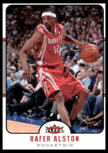 2006 Fleer #63 Rafer Alston Houston Rockets Basketball Card | eBay